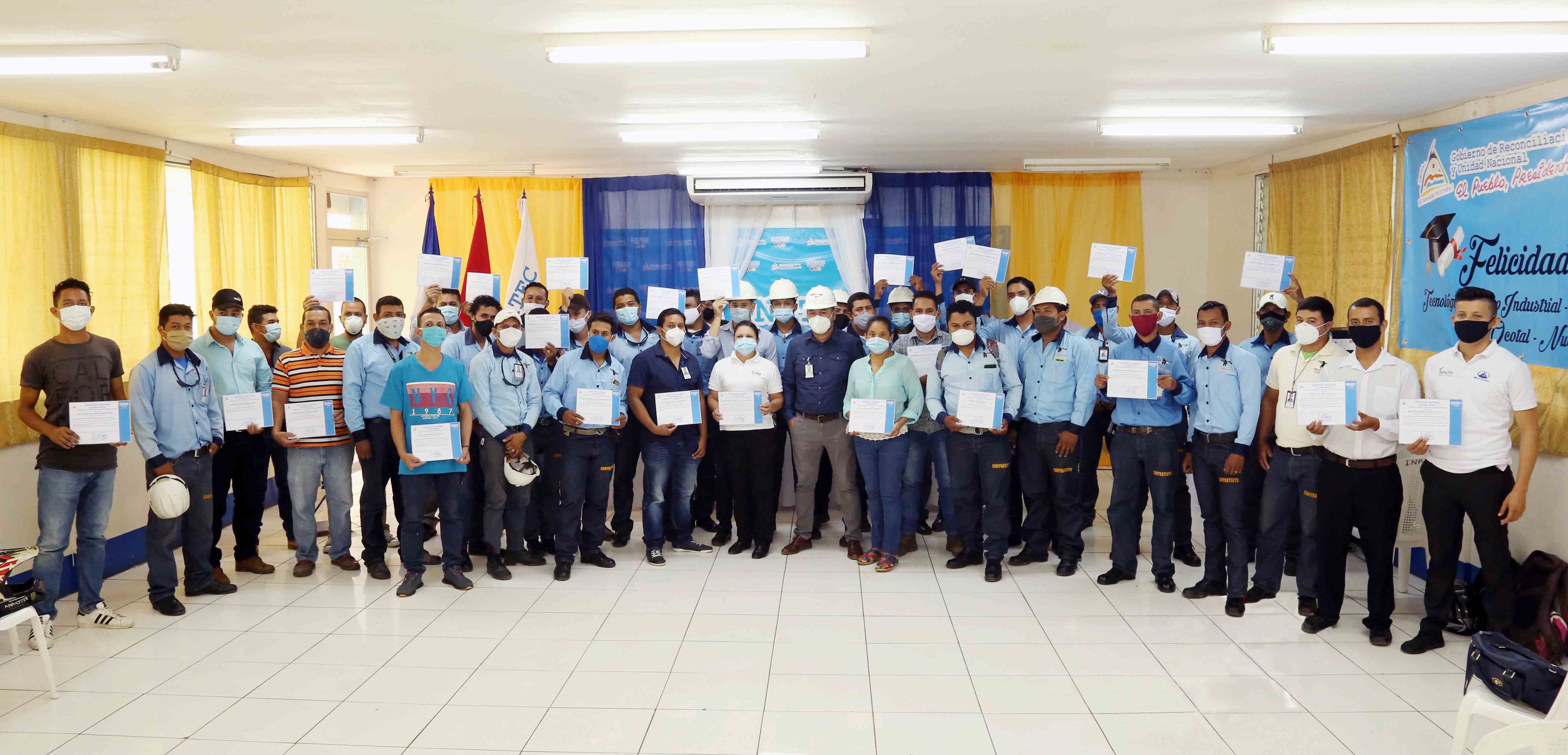 Personas con experiencia son certificados por el INATEC | Tecnológico ...